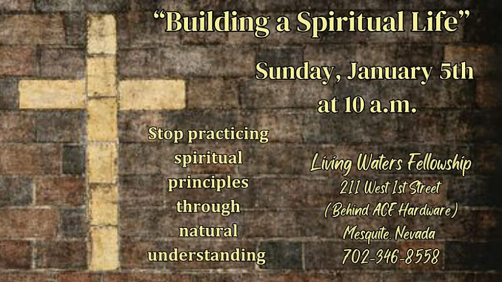 Building-Spiritual-Life - Mesquite Living Waters